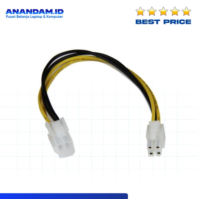 Jual Kabel ATX EPS 4pin Male To 4pin Female Extension Perpanjangan ...