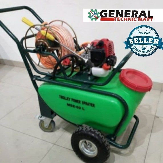 Jual Mesin Power Sprayer Mahkota Mse 60L Mse60L Sprayer Pakai Trolley ...
