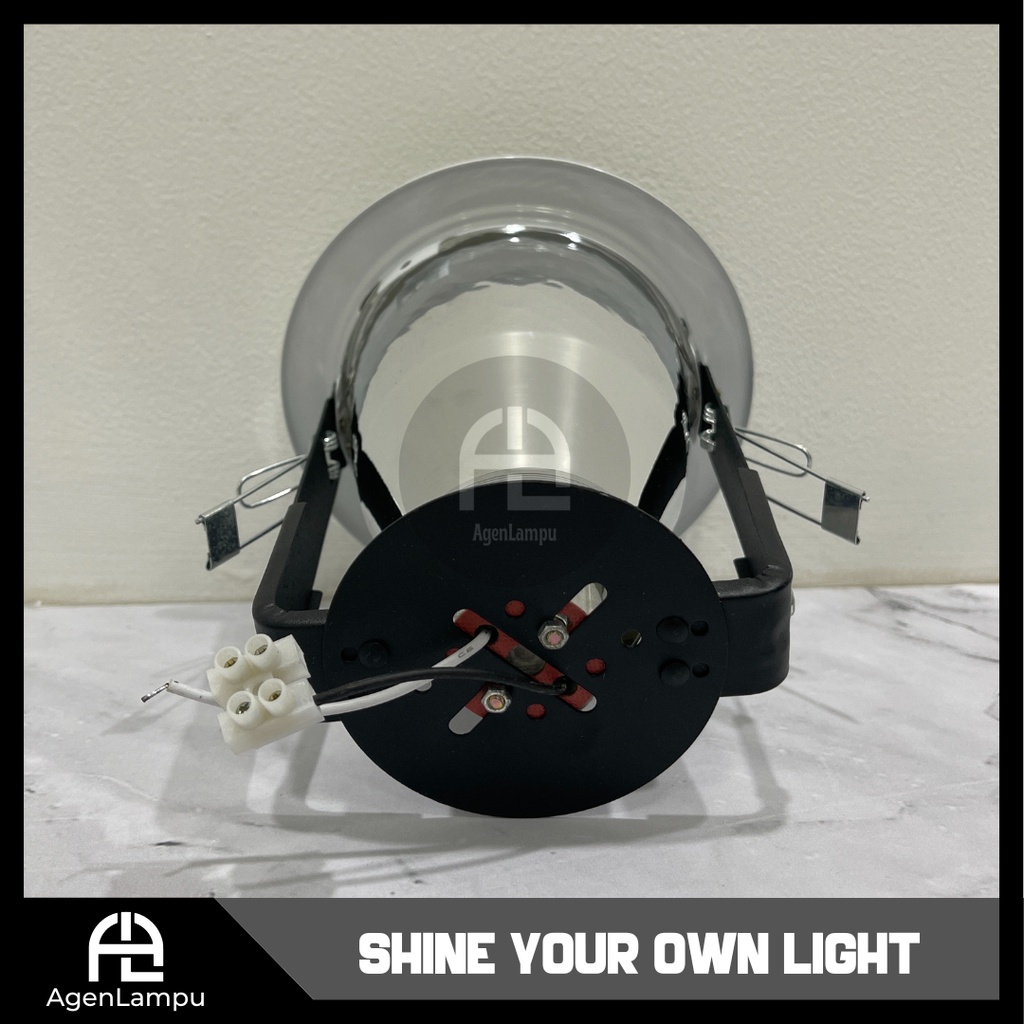 Jual Downlight 4Inch 4 Inch Kap Downlight / Rumah Lampu 4" Fitting E27 ...
