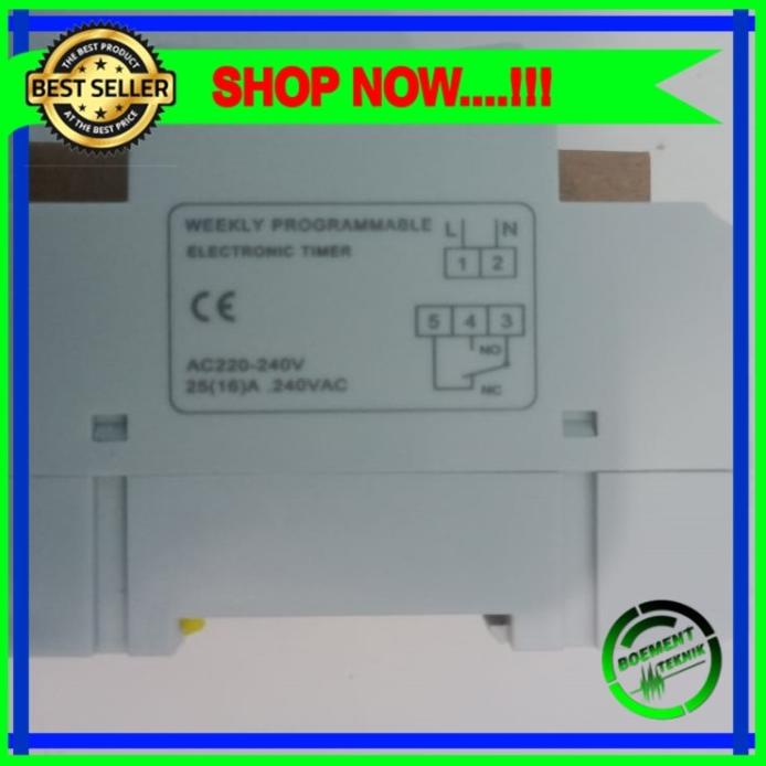Jual New Digital Timer Thc15A 220V Digital Lcd Power Programmable Timer ...