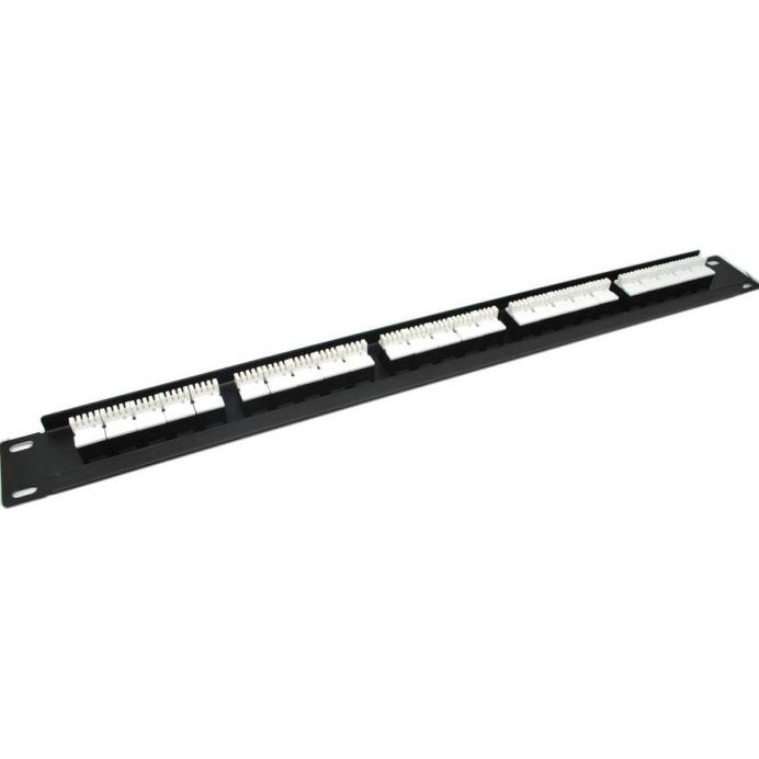 Jual Cat3 Rj11 Telepon Patch Panel 25 Port For 1U 19 Inch Server Rack ...