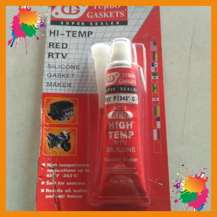 Jual lem gasket-sealer merah 32gr [dhp] | Shopee Indonesia