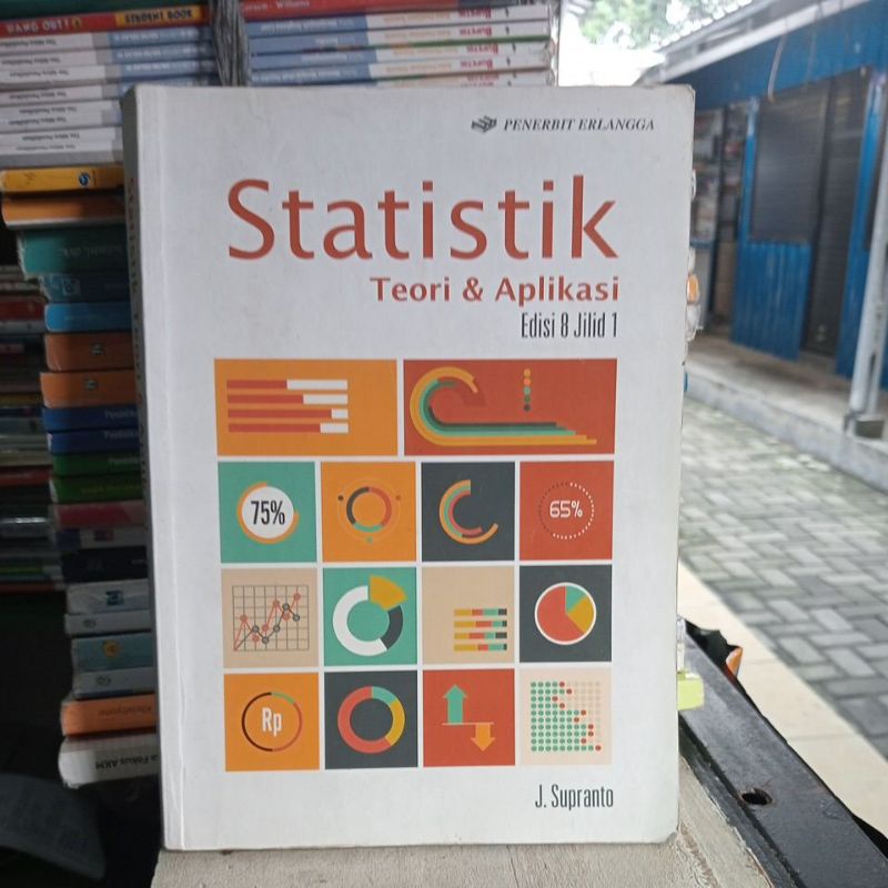 Jual statistik teori dan aplikasi edisi 8 jilid 1 j supranto | Shopee Indonesia