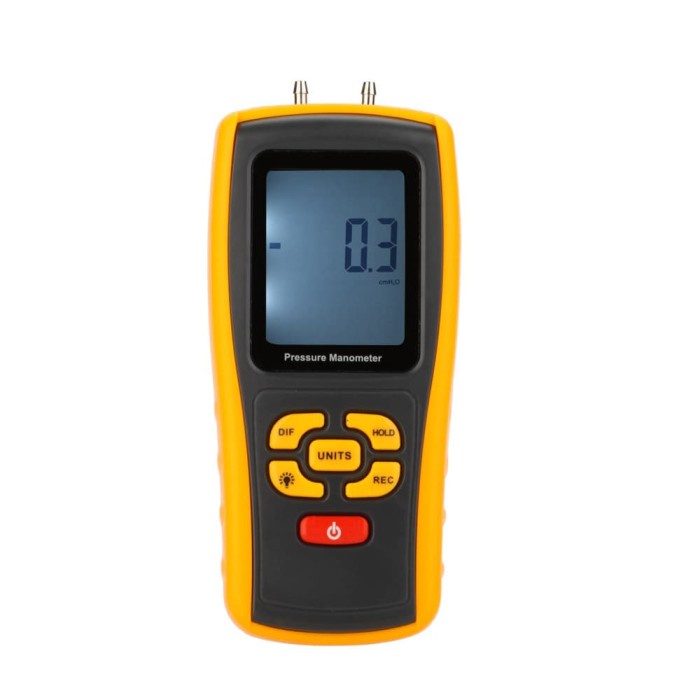 Jual {GreenShop} Digital Manometer Air Pressure Meter Alat Ukur Tekanan ...