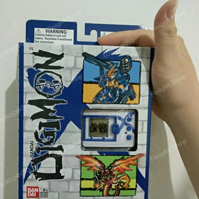 Jual Digimon Original White X Tamagotchi Digivice X White Blue Bandai ...