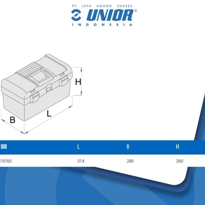 Jual Unior Plastic Tool Box - 917A | Shopee Indonesia