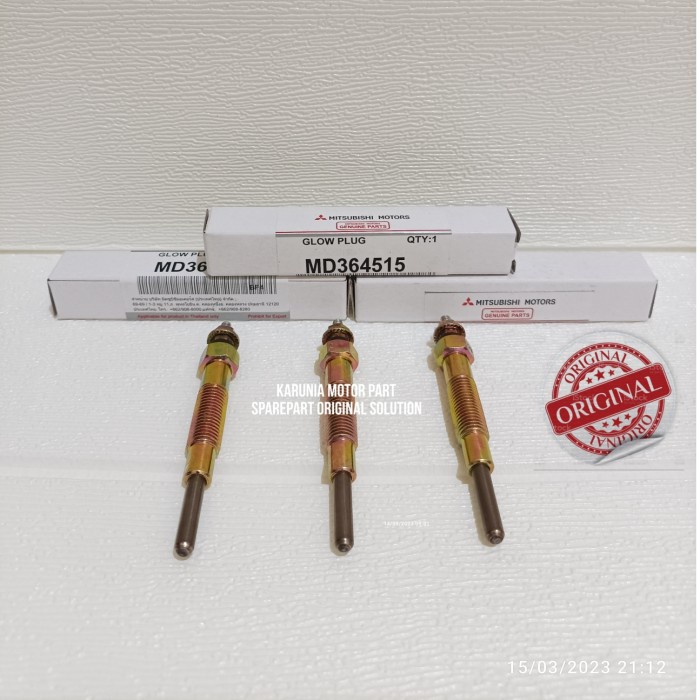 Jual Busi Pemanas Mitsubishi L200 Strada Triton 2.8L Kuda Diesel L300 ...