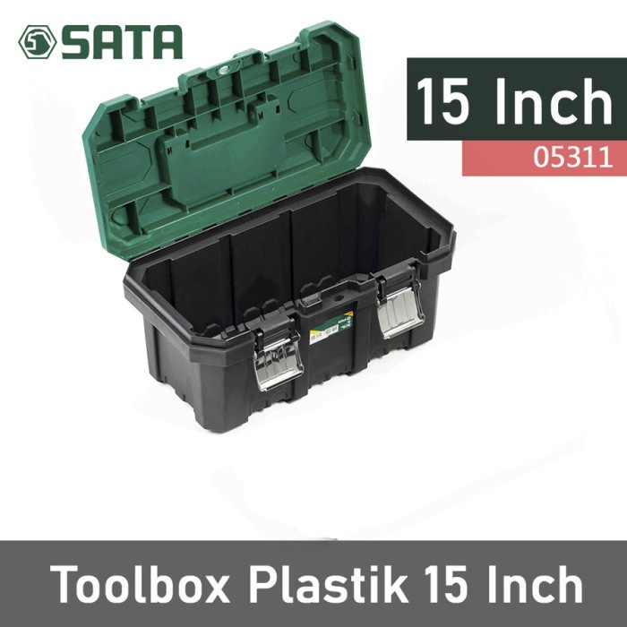 Jual Premium Tool Box Perkakas 05311 Sata / Toolbox Plastik 15 Inch ...