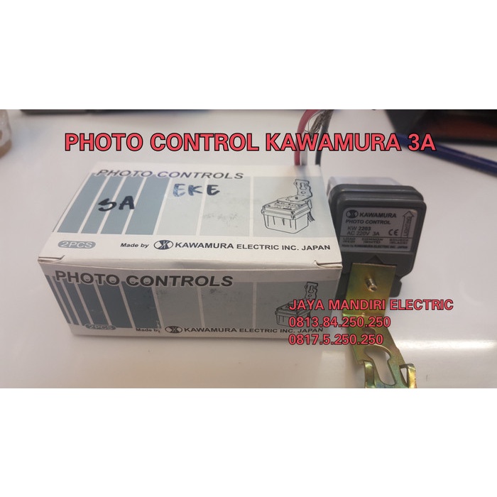 Jual Photo Control / Foto Cell / Sensor Cahaya Kawamura 3A Baru ...