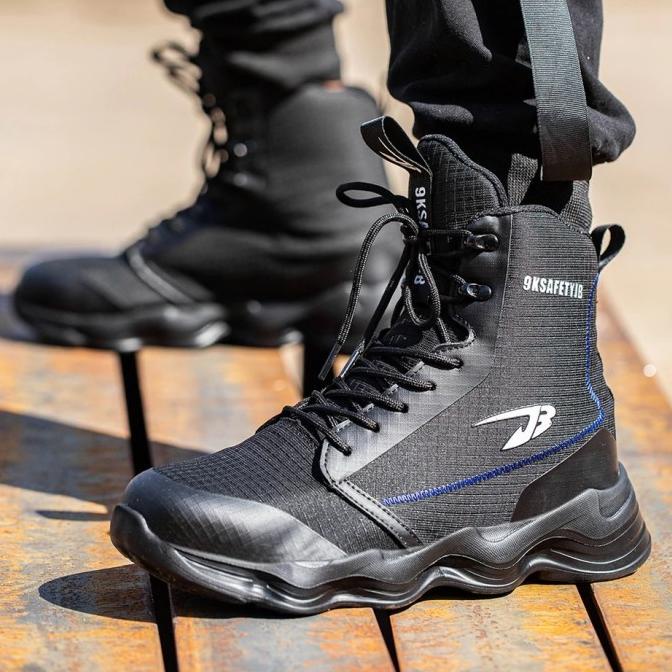 Jual Sepatu Safety Sneakers Terbaik JBS 9991 Ujung Baja Tahan Tusukan ...