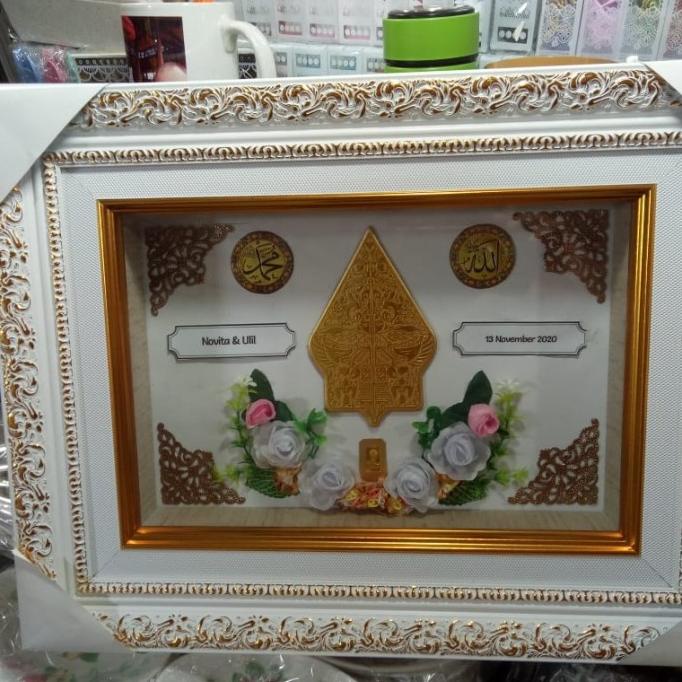 Jual Bingkai Mahar Logam Mulia Replika | Shopee Indonesia