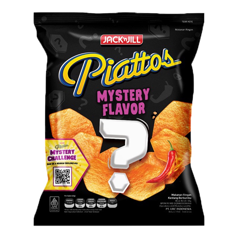 Jual Piattos Snack Kentang Mystery Flavor 68 g | Shopee Indonesia