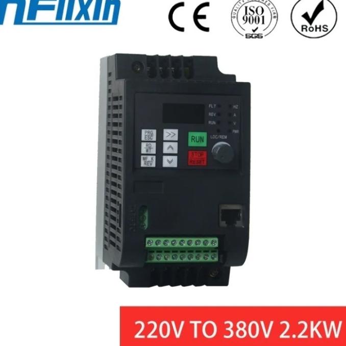 Jual VFD Inverter 4KW 5,5Hp, input 220V 1 Phase dan Output 380V 3 phase ...