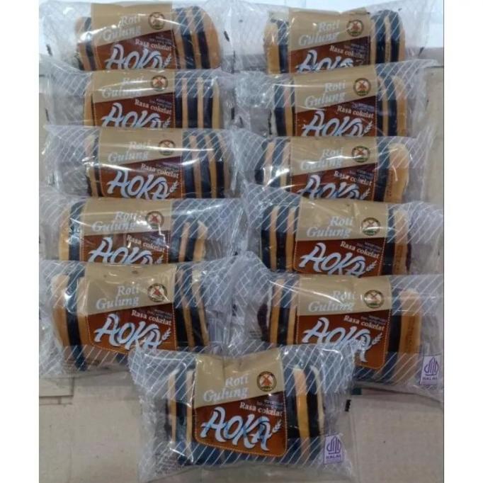 Jual Aoka Roti Tawar Panggang Sandwich Isi Selai Dus Karton