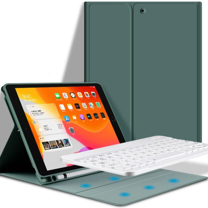 Jual ipad air 4 10.9 2020 Book Cover KEYBOARD Bluetooth Premium Case ...