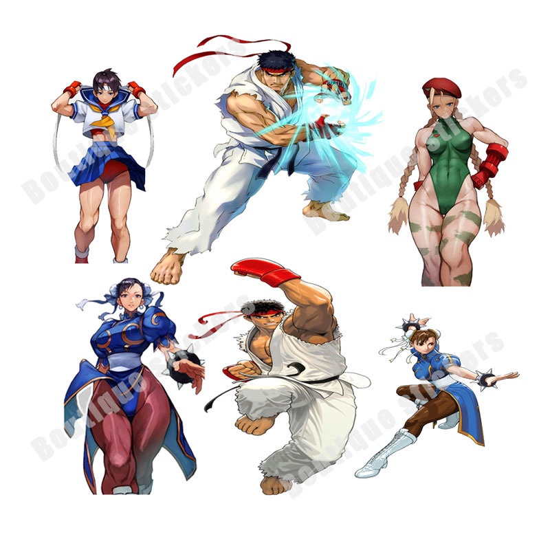 Jual KOF Girl Street Fighter Car Sticker Full Vehicle Off-Road Window ...