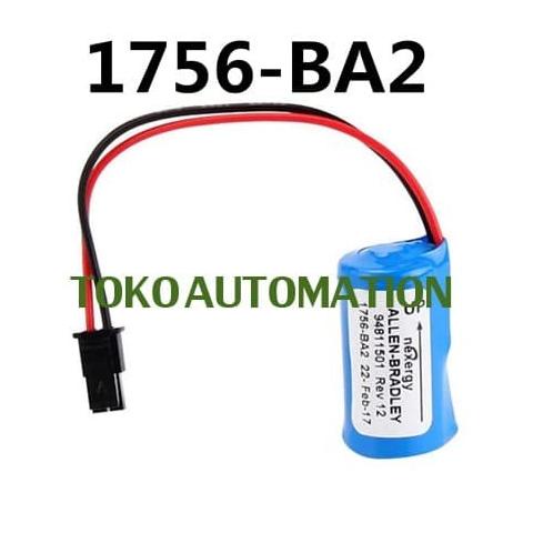 Jual AB 1756-BA2 3V 1756 BA2 Baterai Allen Bradley PLC Battery PK05 ...
