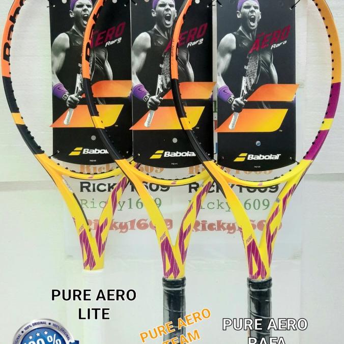 Jual RAKET TENIS BABOLAT PURE AERO RAFA - RAFA LITE - RAFA TEAM - ORIGINAL | Shopee Indonesia