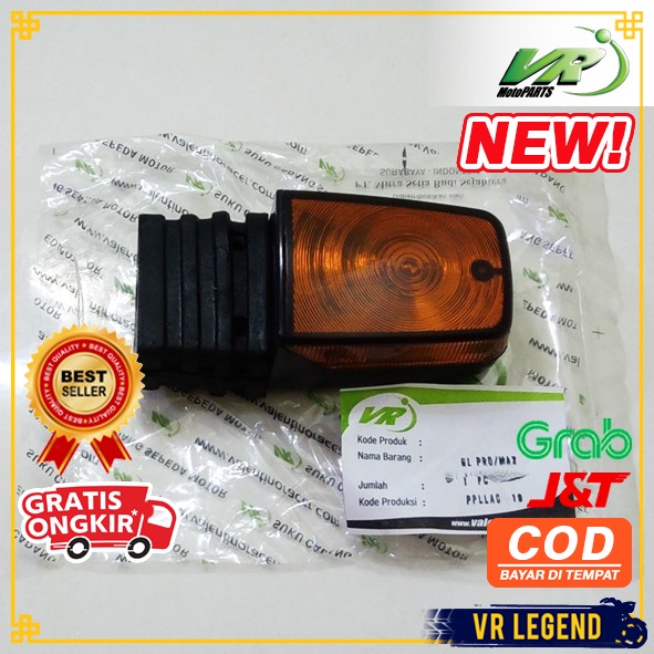 Jual LAMPU SEIN SEN RITING DEPAN BELAKANG GL PRO MAX - SATUAN HONDA ...