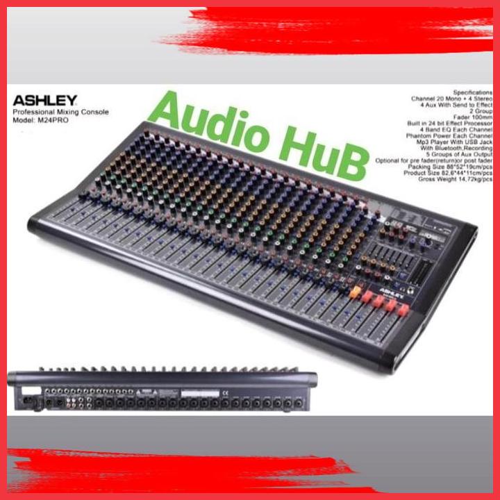 Jual (AUD) MIXER AUDIO ASHLEY M24 PRO M 24PRO M24PRO ORIGINAL 24 ...