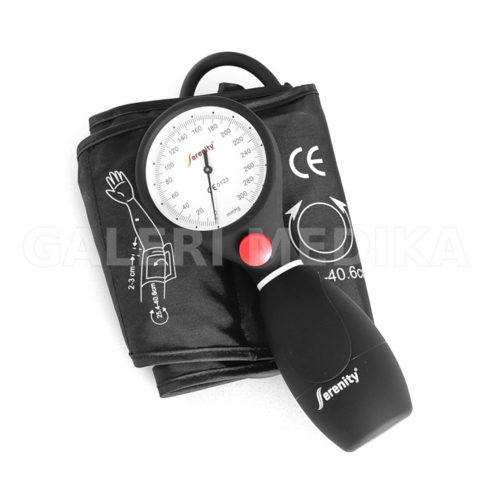 Jual Tensimeter Aneroid Serenity SR-112P / Tensimeter Manual -Jarum ...