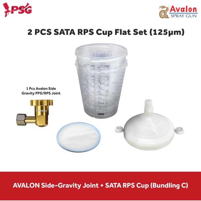 Jual AVALON Side-Gravity Joint + SATA RPS Cup (Bundling C) | Shopee ...
