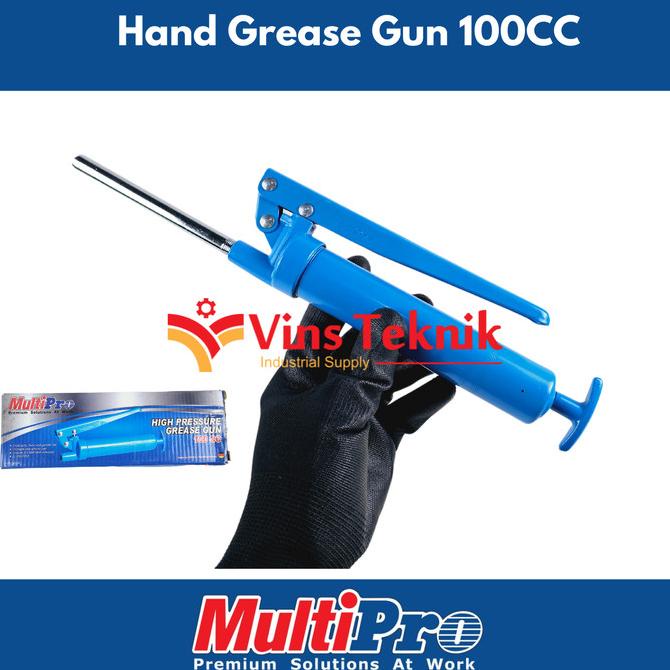 Jual pompa oli gemuk manual MULTIPRO hand grease gun 100cc | Shopee ...
