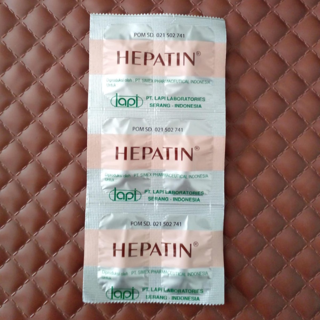 Jual Hepatin (1 Strip = 6 pcs) | Shopee Indonesia