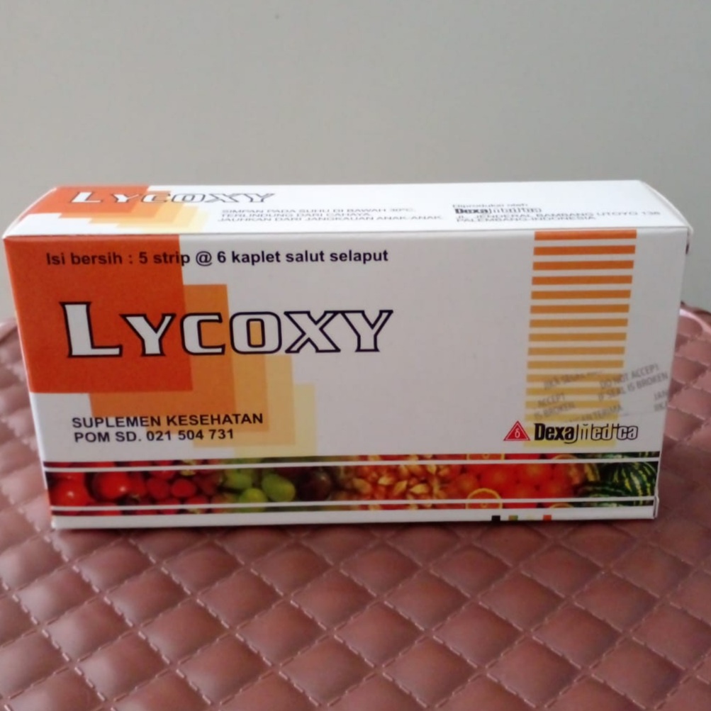 Jual Lycoxy Kaplet (1 Box = 5 Strip = 30 pcs) | Shopee Indonesia