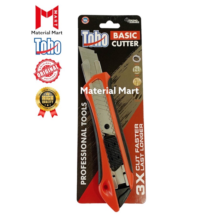 Jual Cutter Toho Kuning ORIGINAL Pisau Potong Piso Cuter Pemotong ...