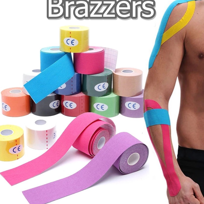 Jual KRWK0282 READY STOK Tape Kinesio Tapping Kinesiology Lem Perban ...