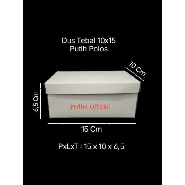 Jual Dus Snack Tebal 10x15 Putih Polos | Shopee Indonesia