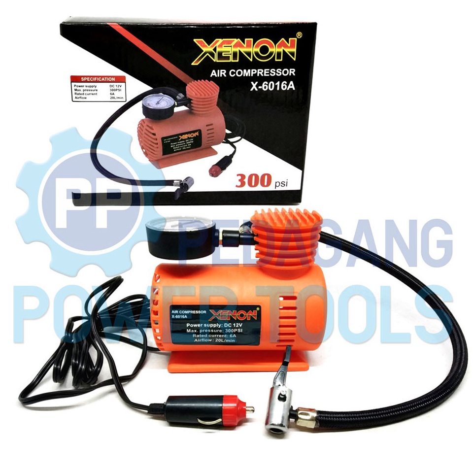 Jual SPECIAL PRICE XENON KOMPRESOR ANGIN MINI DC 12V - MINI AIR ...