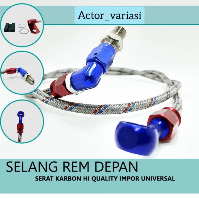 Jual Kabel Selang Rem Depan Psi/Selang Rem Psi 90/100Cm Not Morin Not ...
