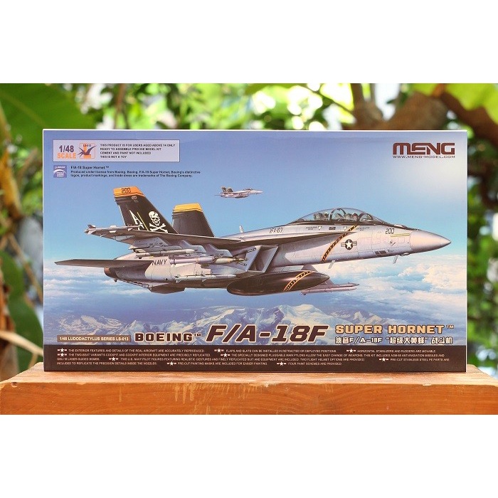 Jual Model kit Meng 1/48 F18F Super Hornet | Shopee Indonesia