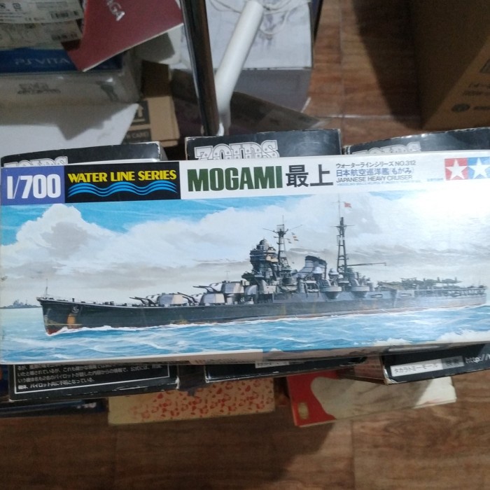 Jual COD Ijn Aircraft Carrier Cruiser Mogami 1/700 Model Kit Tamiya ...
