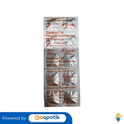 Jual TORASIC 10 MG STRIP 10 TABLET | Shopee Indonesia