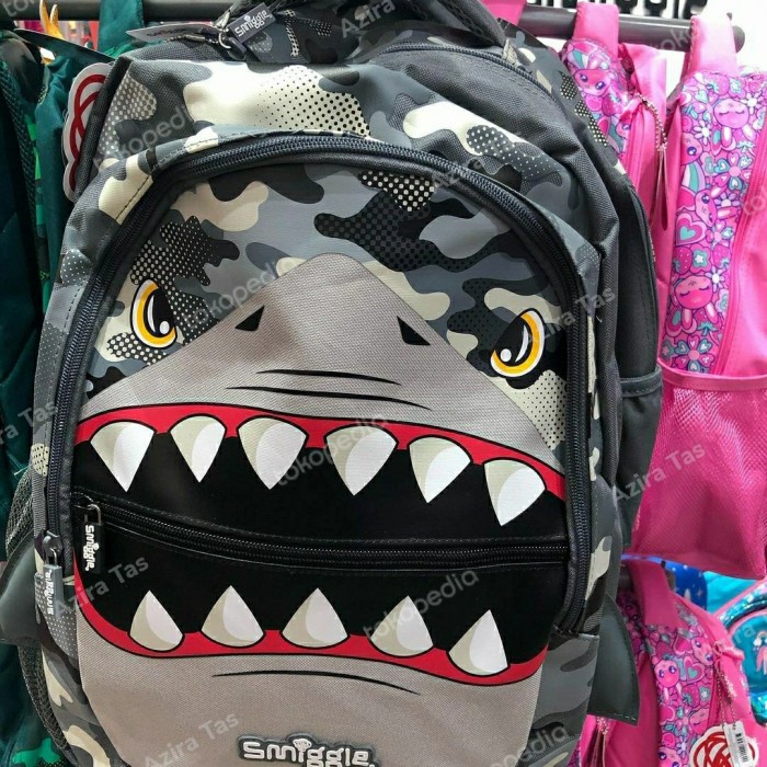 Jual SMIGGLE BACKPACK ORIGINAL BEYOND SHARK - TAS SEKOLAH ANAK PRIA ...