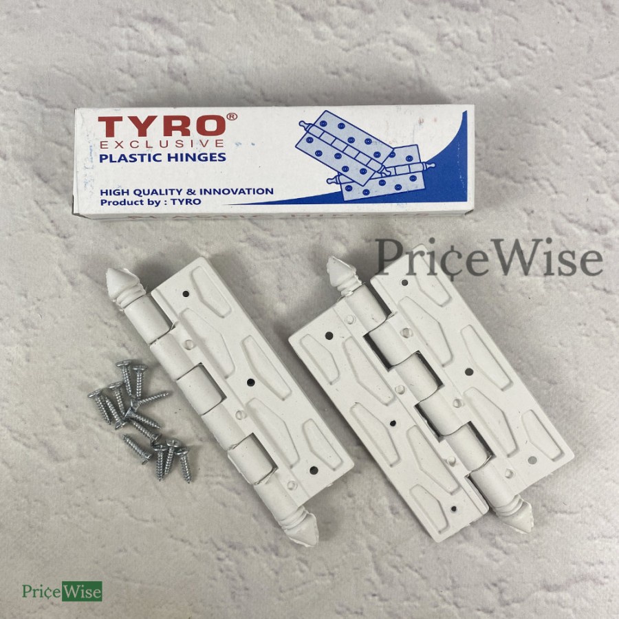 Jual Engsel PVC Kotak 4" / Engsel Pintu 4 inch / PVC Hinges | Shopee ...