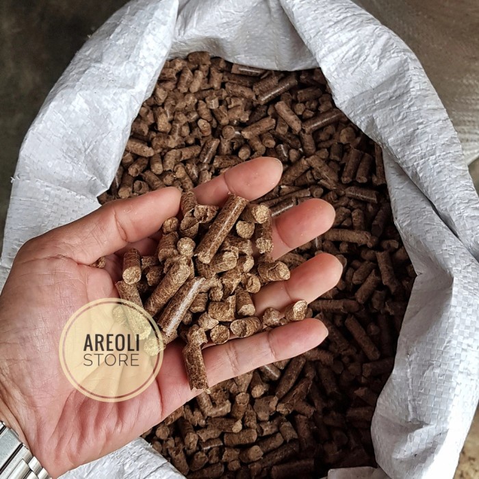 Jual wood pellet / pelet kayu / alas kandang kucing hamster kura 20 Kg ...