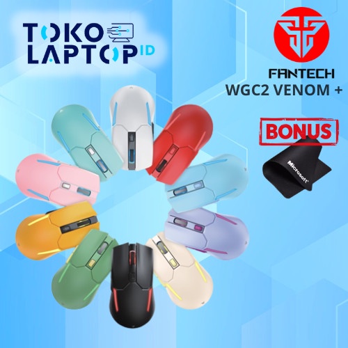 Jual Fantech WGC2 Venom II Mint Edition Gaming Wireless Mouse | Shopee ...