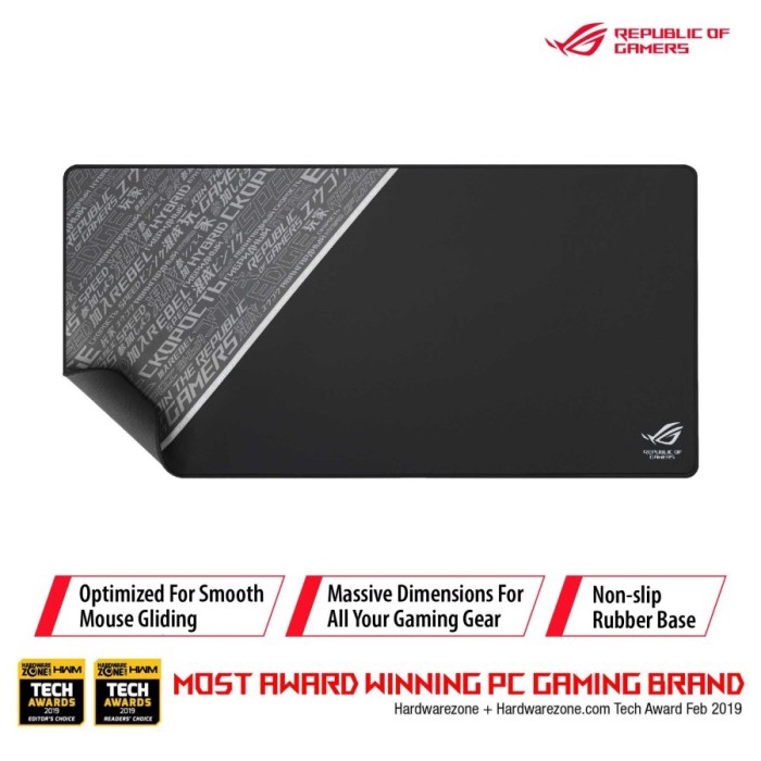 Jual ASUS ROG Gaming Mousepad Sheath Black | Shopee Indonesia