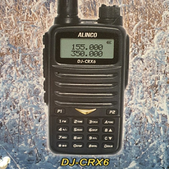 Jual Alinco DJ-CRX6 HT Dualband VHF UHF 350 Ori Baru Garansi Radio DJCRX6 | Shopee Indonesia