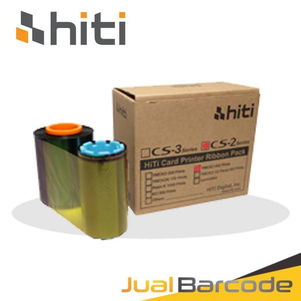 Jual RIBBON COLOR PRINTER HITI CS 200 - TINTA CS-2 SERIES YMCKO 400 ...