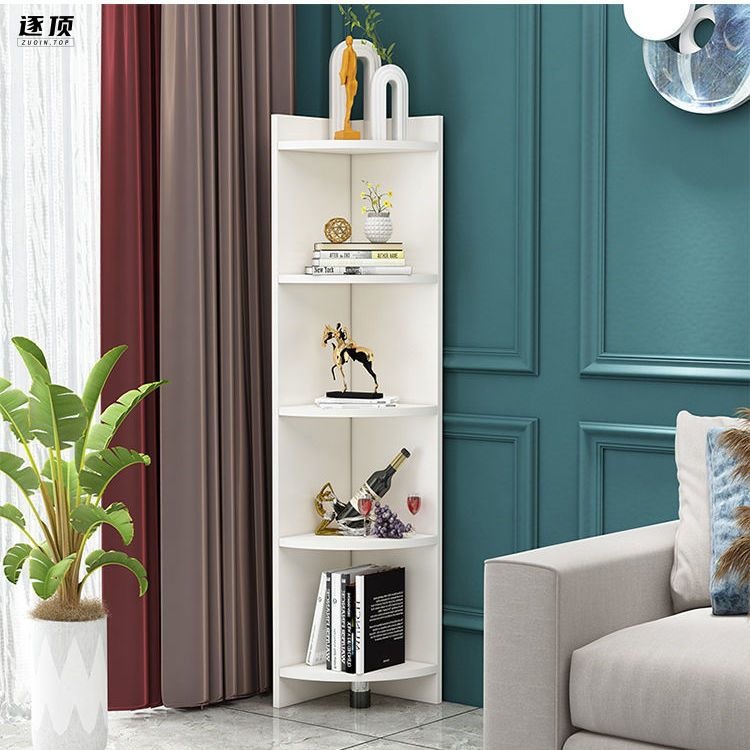 Jual rak sudut oval ruang tamu minimalis rak bunga | Shopee Indonesia