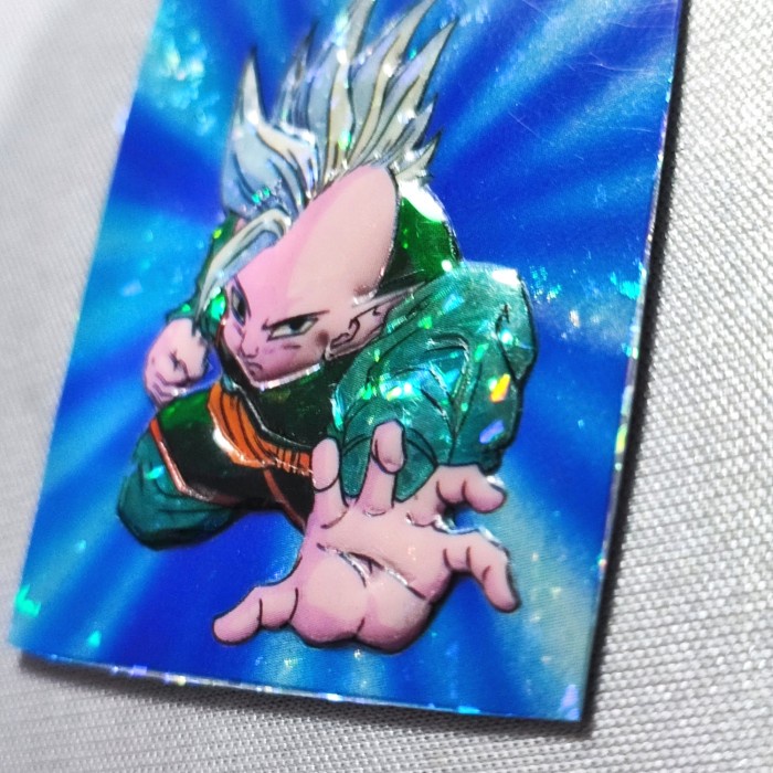 Jual dragon ball z kaio shin sticker timbul hologram dbz vintage jadul ...