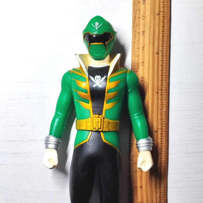 Jual shs 17 cm super sentai kaizoku gokaiger green action figure bandai ...