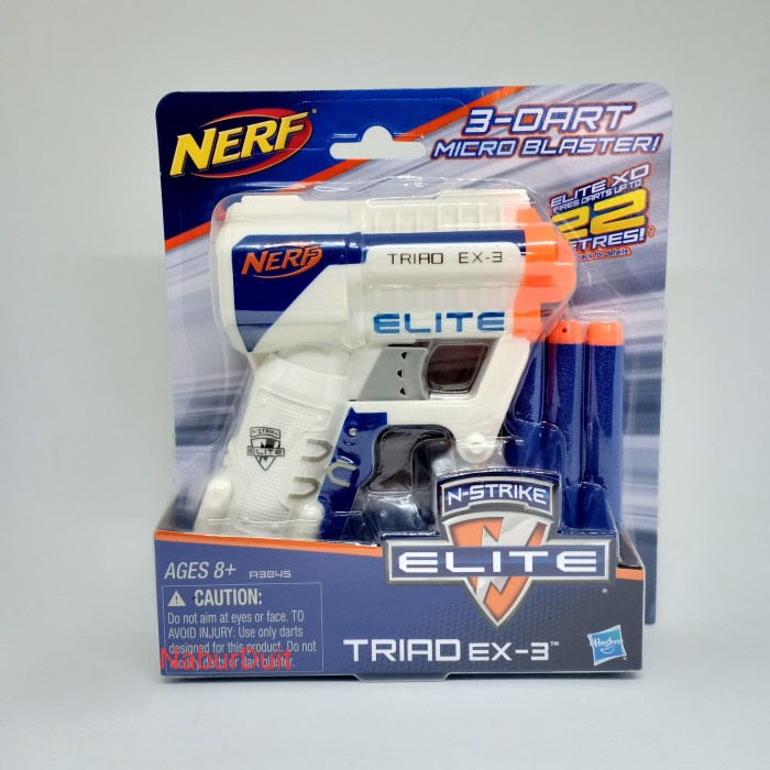 Jual Nerf N-Strike Elite Triad EX 3 | Shopee Indonesia