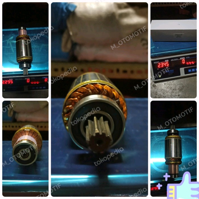 Jual [Baru] Armature Stater Anker Starter Mitsubishi 8Dc9 Bisa Gojek ...
