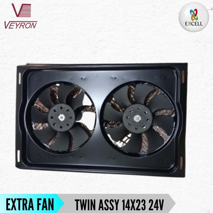 Jual Extra Ekstra Fan Kipas Condenser Kondensor Twin Assy Universal Elf ...
